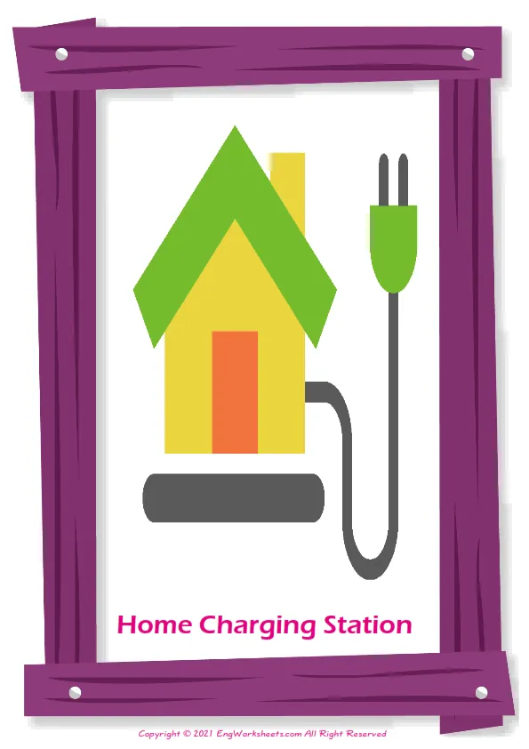 Electric Vehicle Printable English ESL Vocabulary Worksheets ...