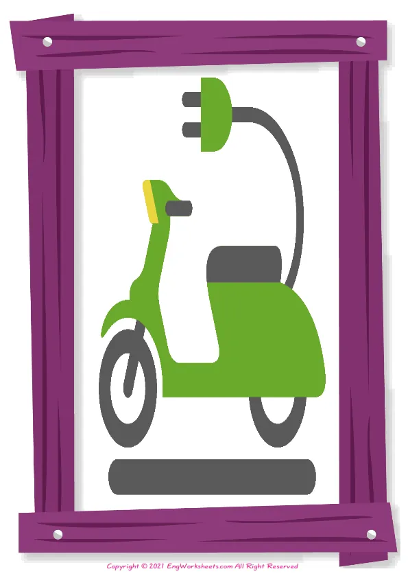 Electric Vehicle Printable English ESL Vocabulary Worksheets ...